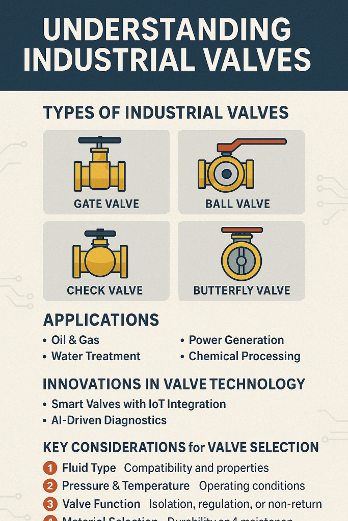 Understanding Industrial Valves: Types & Applications